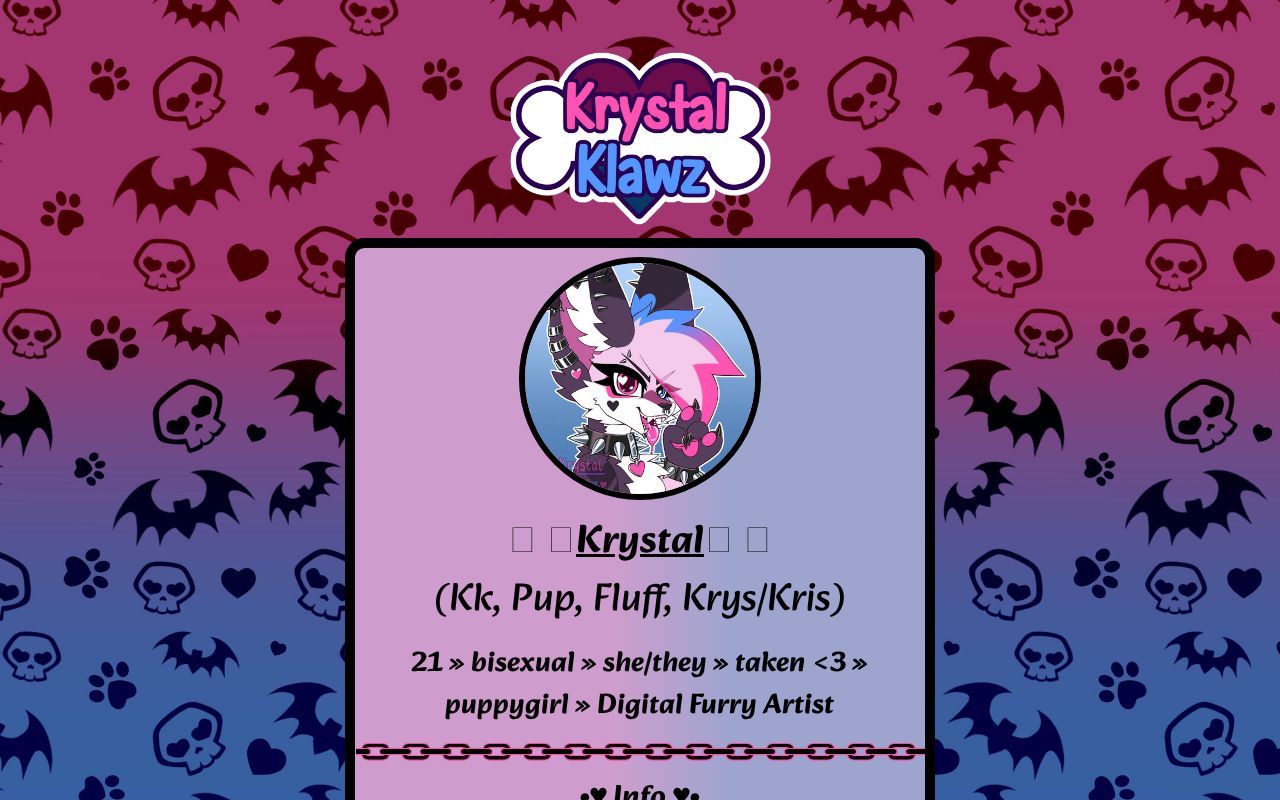 Krystal’s Info